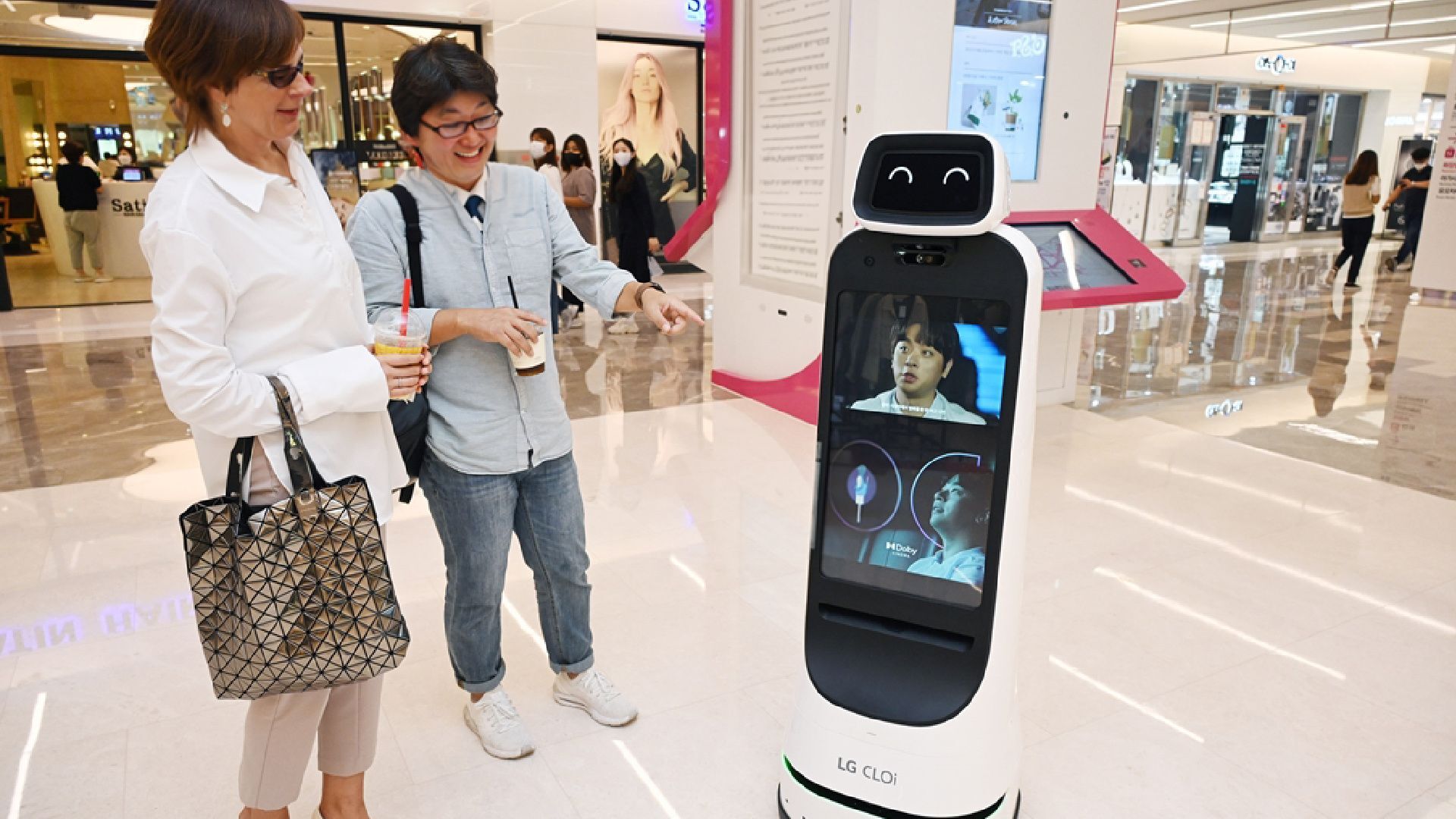Lg Cloi Guidebot Robot